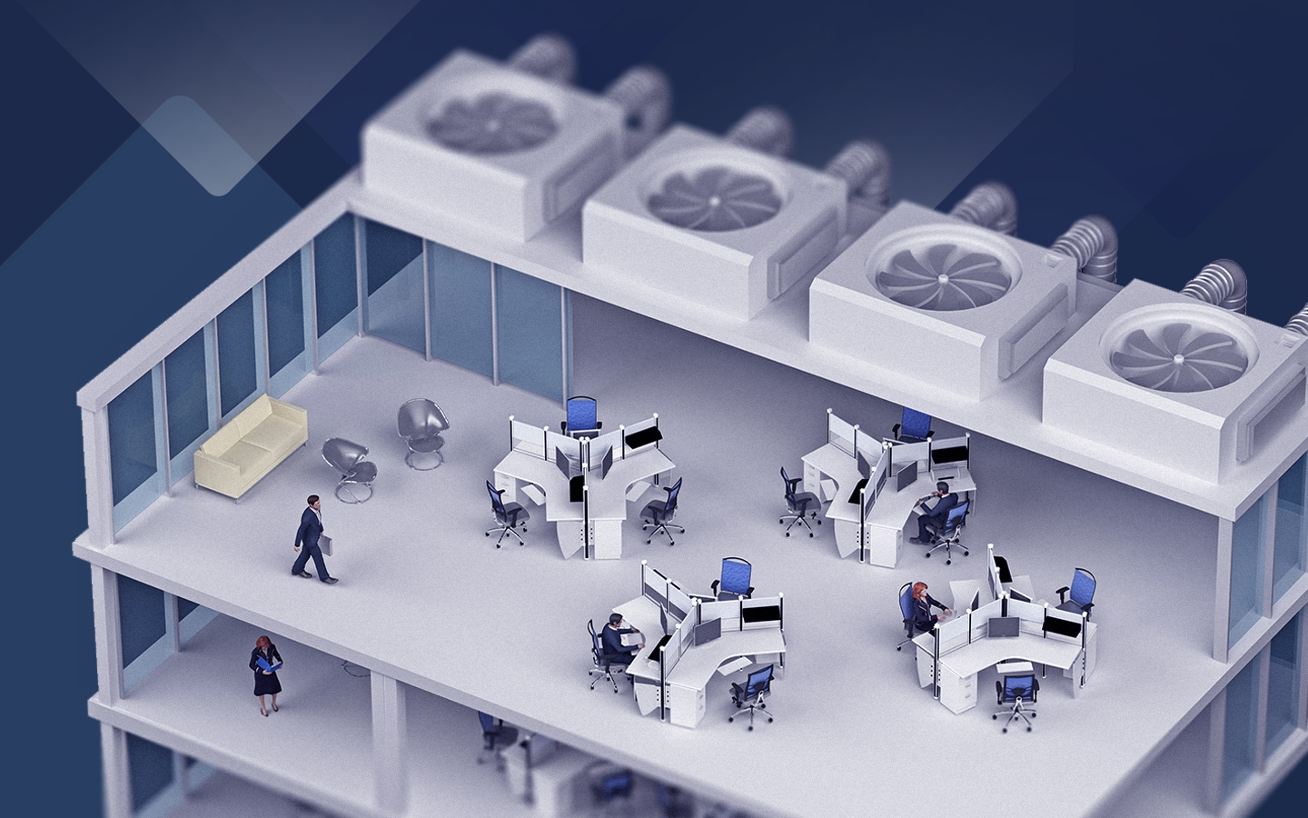 VRF sistemi - odlična klima v proizvodni hali - Objava.si